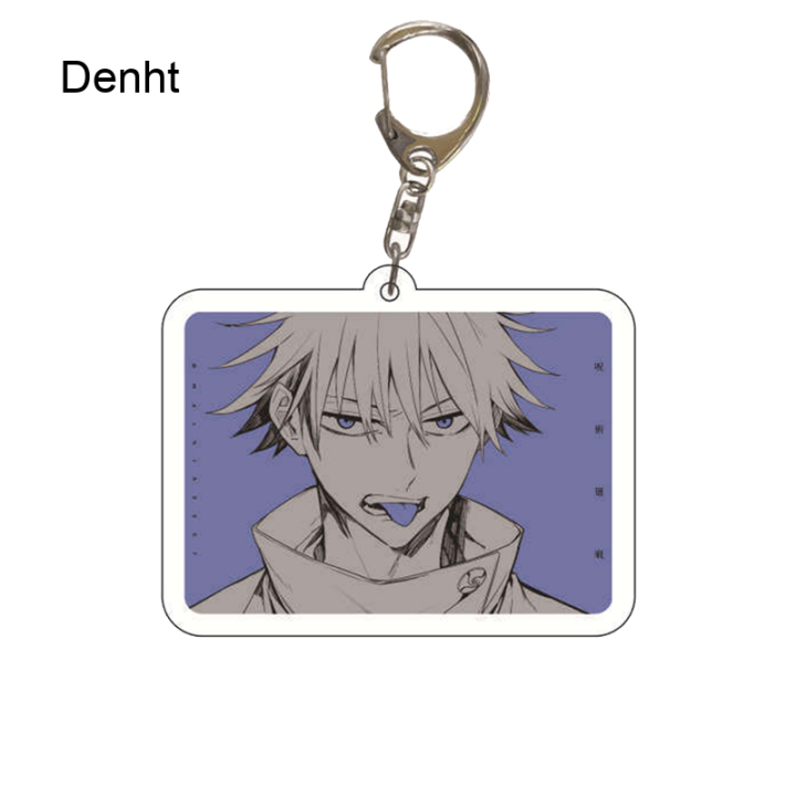 Jujutsu Kaisen Keychain Fushiguro Yuji Itadori Key Ring Anime Gojo ...