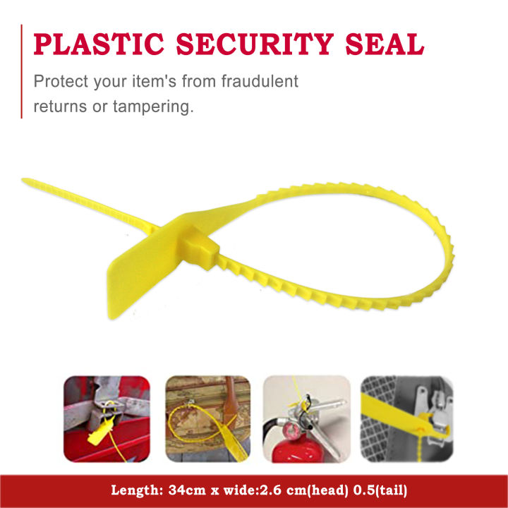 Plastic Security Seals Anti-Tamper Tags Container Locks Cable Organizer ...
