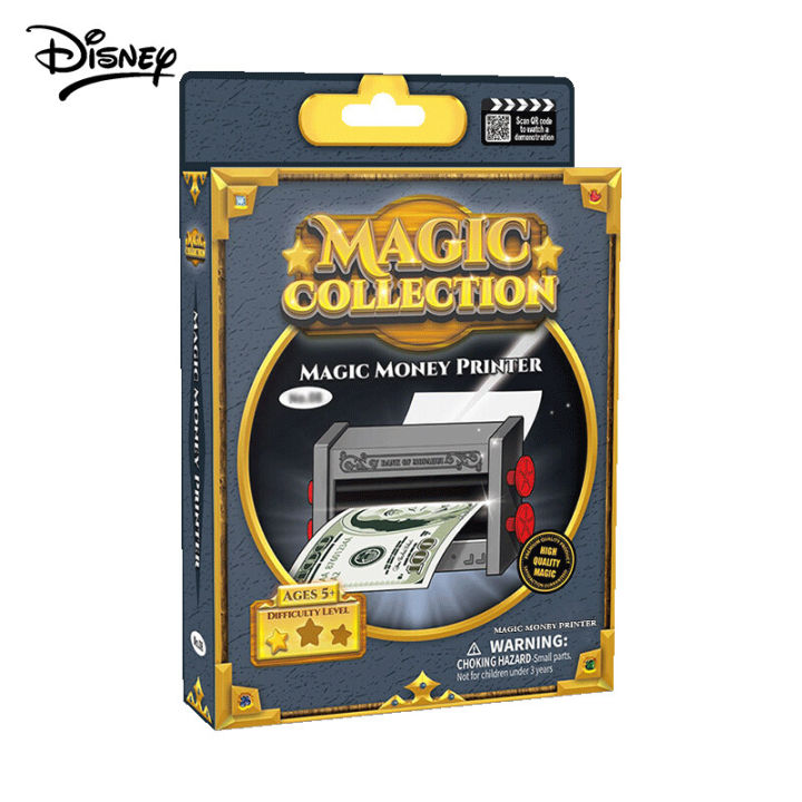 Disney's New Strange Magic Trick Set Children's Halloween Toy Magic Money Printer Mini Bank ...