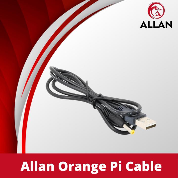 Orange Pi USB to DC 4.0MM - 1.7MM Power Cable for Orange Pi/ Banana Pi ...