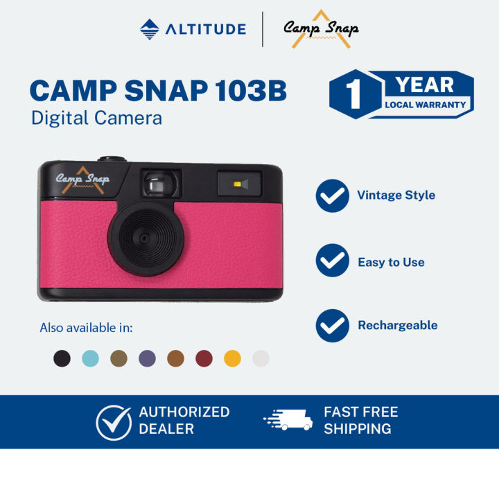 Camp Snap 103B Reusable Screen-Free Digital Camera | Lazada PH