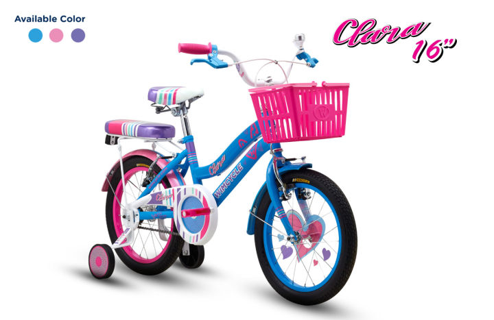 Sepeda Mini Cewek 16 Inch Wim Cycle Clara | Lazada Indonesia
