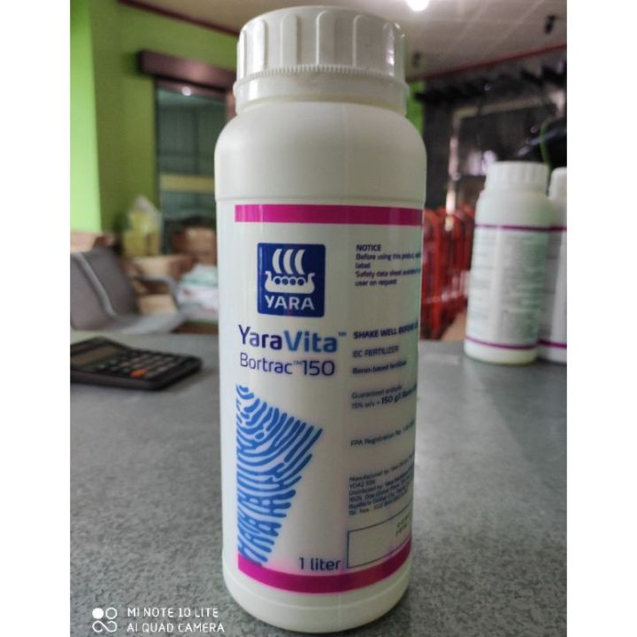 Yara Vita Bortrac 150 (Boron-based fertilizer) 1 liter | Lazada PH
