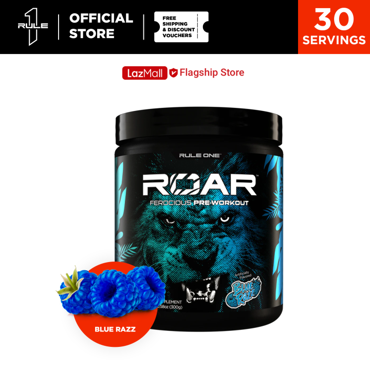 Rule 1 ROAR Pre Workout 30 Servings. | Lazada PH