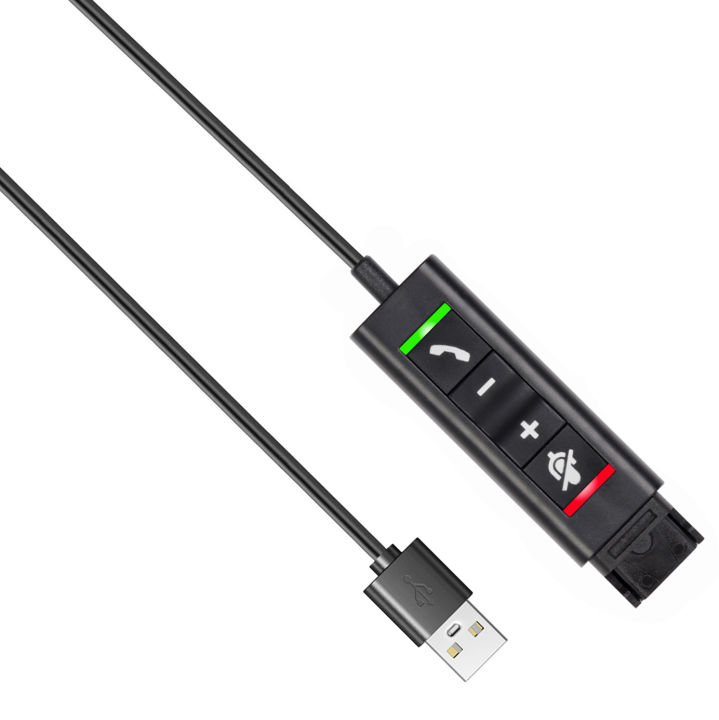 VoiceJoy QD(Quick Disconnect) Connector to USB Adapter Cable Supports ...