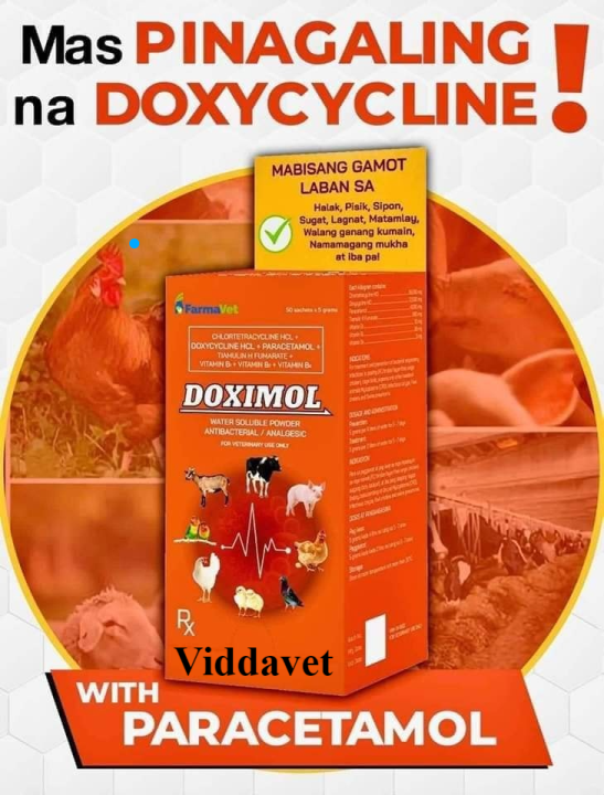 5 sachets Doximol Powder 5g Antibacterial / Analgesic (From the makers ...