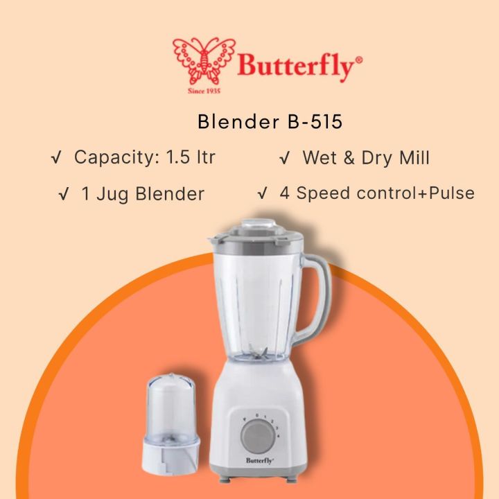Butterfly Blender B-515/B510 | Lazada