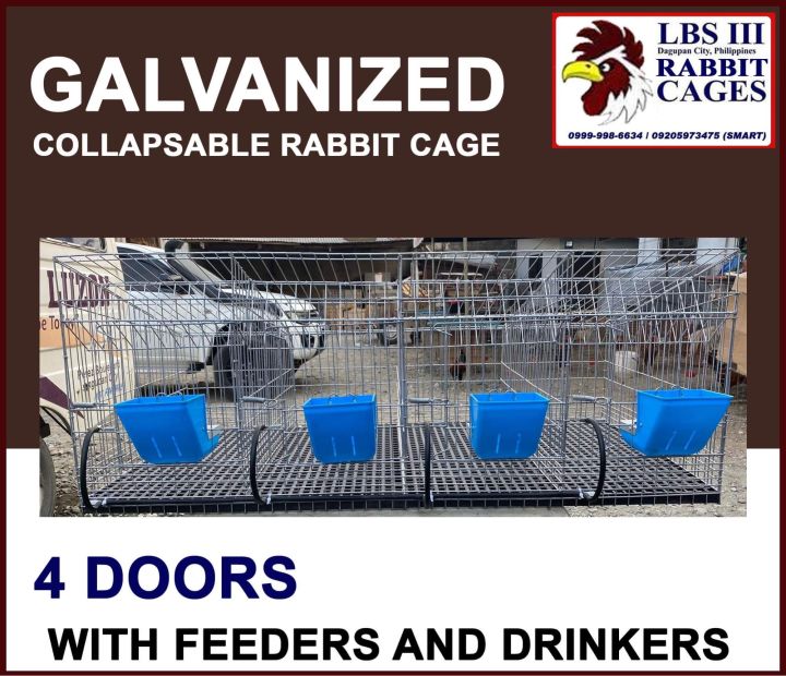 Rabbit Cages 4 Doors | Lazada PH