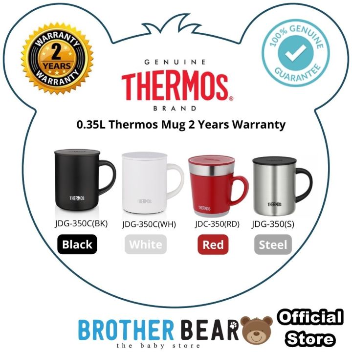 Thermos JDG-350 350ml Unique Drinking Mug for Office/ JDG-281 280ml Vacuum Insulated Mug ...