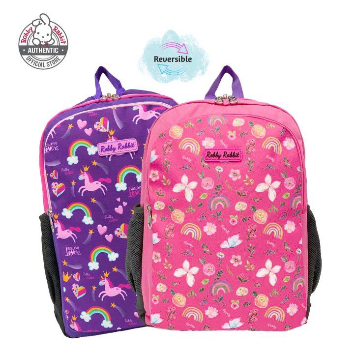 Robby Rabbit Magical Fantasy Reversible Backpack 15-Inch | Lazada PH