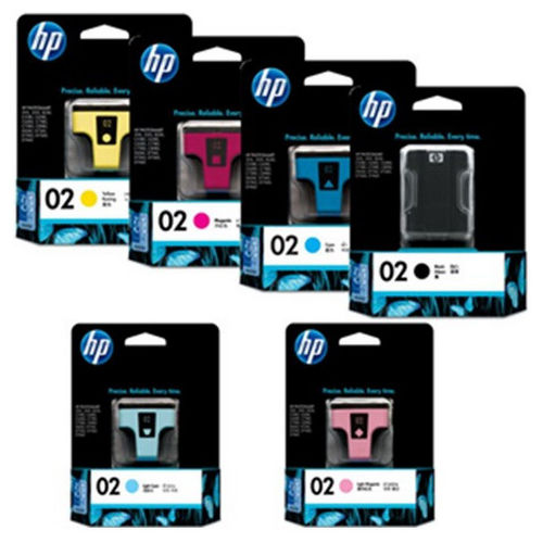 HP 02 - Photosmart 3110, 3310, 8230, C5180, C6180, C6280, C7180, C7280 ...