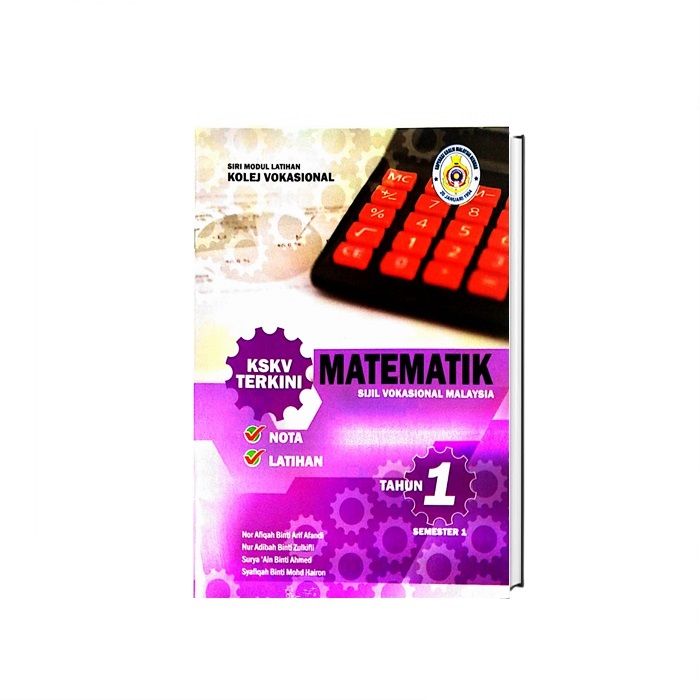 Siri Modul Latihan Kolej Vokasional: Matematik Tahun 1 Semester 1 | Lazada