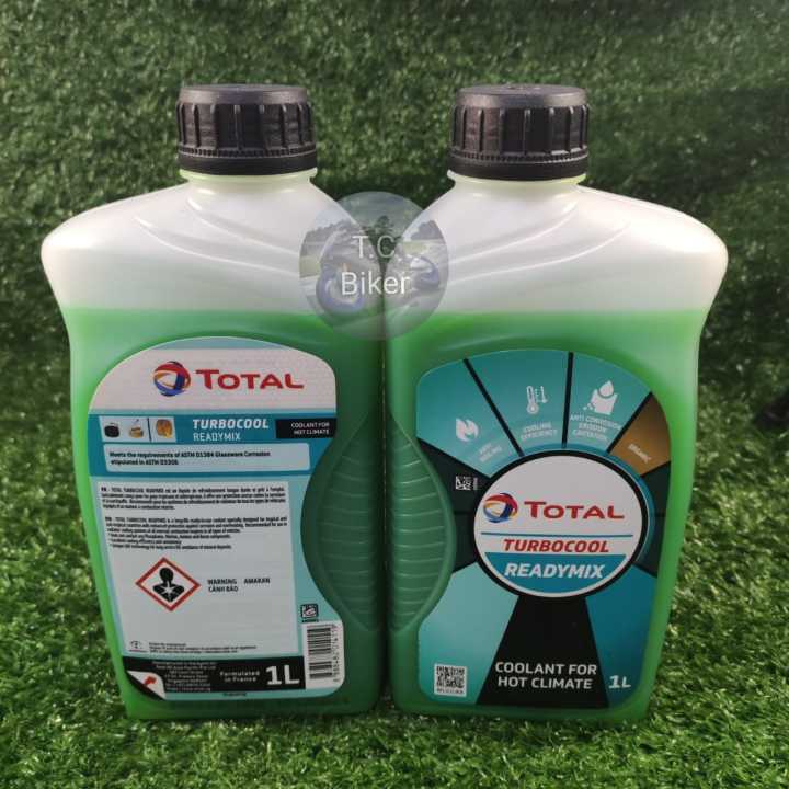 TOTAL TURBOCOOL COOLANT READY MIX 1L | Lazada