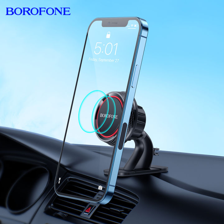 BOROFONE BH13 Magnetic Car Phone Holder 360 Rotation Mobile Phone stand ...
