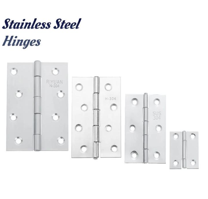 Stainless Steel 304 Iron Hinges / Furniture Hinge / Engsel Pintu / Door ...