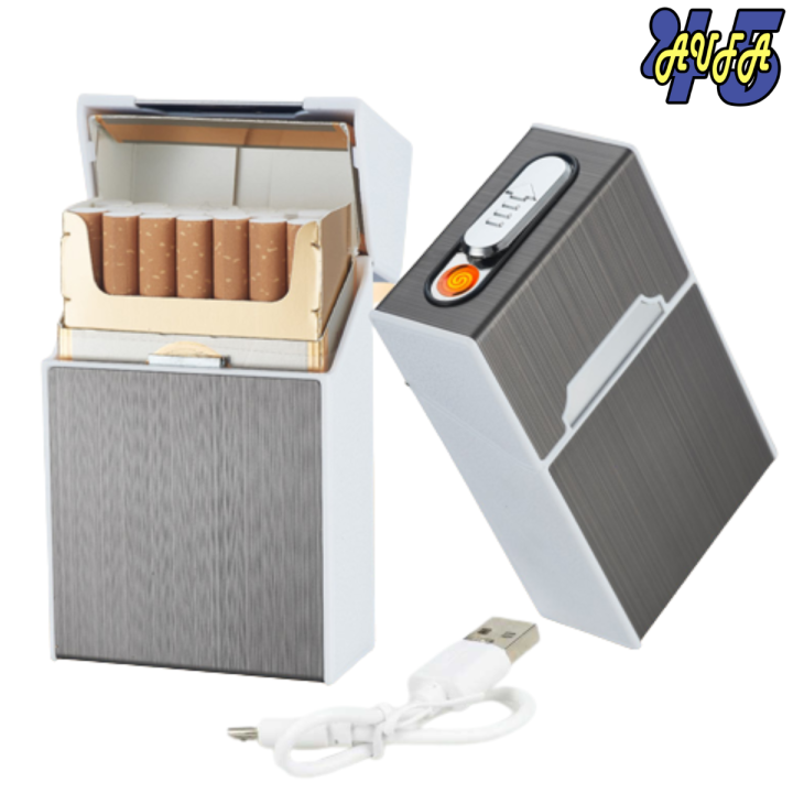 KOTAK ROKOK 20 SLOT DENGAN KOREK ELECTRIK ANTI LEMBAB TEMPAT ROKO KEREN ...