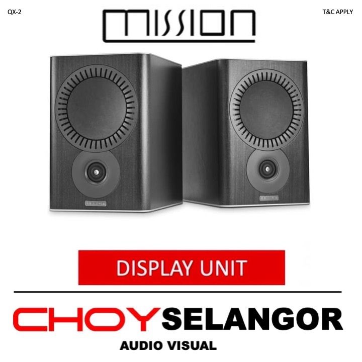 Mission QX-2 Bookshelf Speakers – Pair Display Unit | Lazada