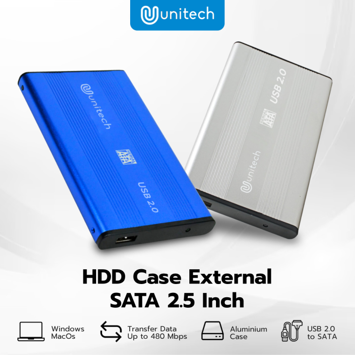 Casing Hard Disk 2.0 Unitech SimpleDrive External HDD Kesing 2.5 Inch ...