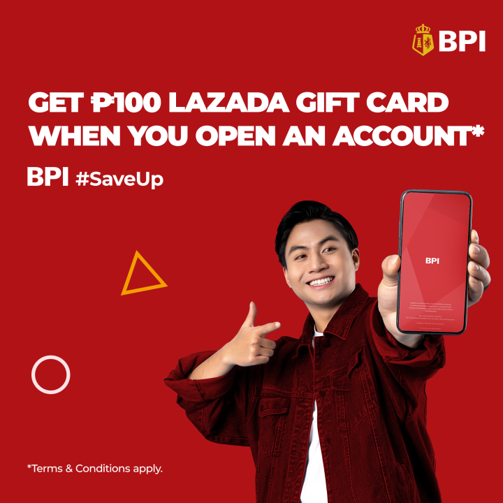 BPI #SaveUp Savings Account Opening | Lazada PH