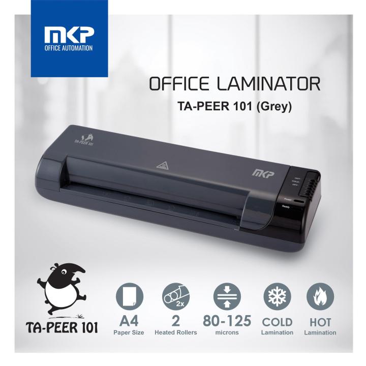 MKP LAMINATING MACHINE TA-PEER 101 (GREY) | Lazada