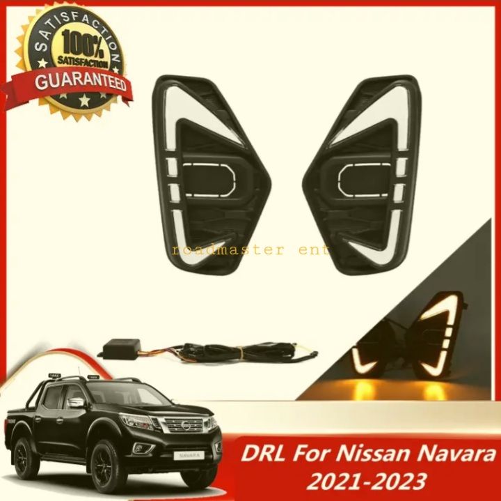 Nissan Navara NP300 pro 4x 2021 to 2025 DRL Led Daytime Running Driving ...