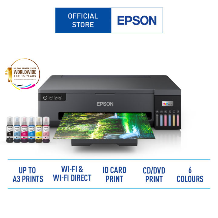 Epson EcoTank L18050 Ink Tank Printer with 6 Colour Ink Dyes ...
