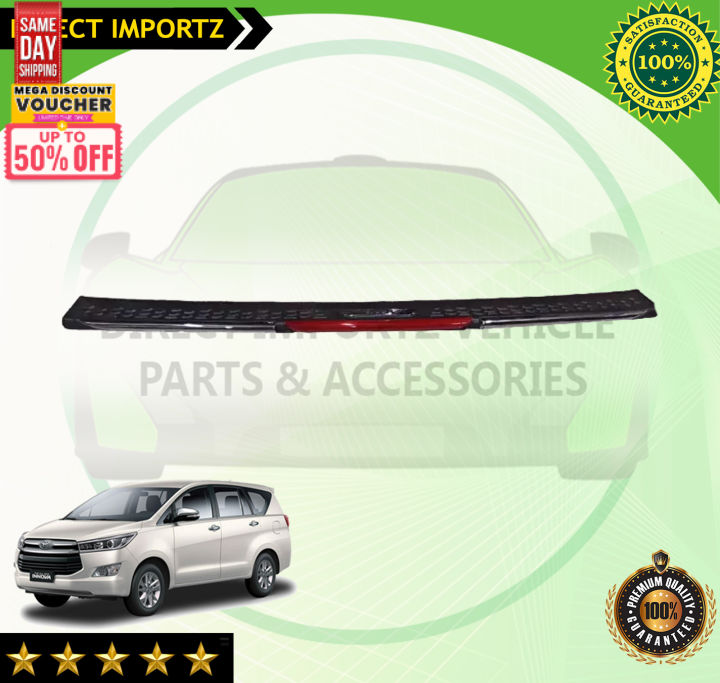 Toyota Innova 2016 to 2025 Rear Stepsill w/ Reflector V2 2018 2019 2020 ...