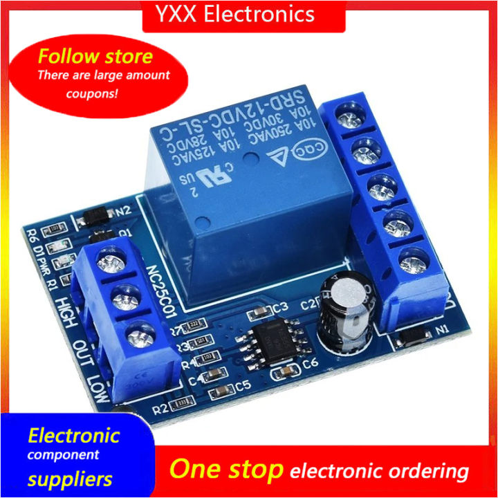 12V liquid level controller sensor LC25A01, NE555 | Lazada PH