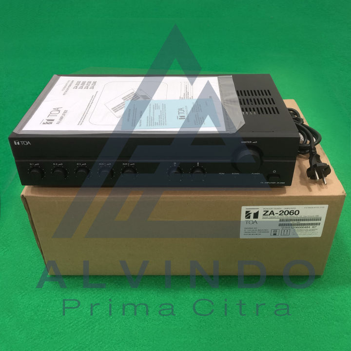 TOA ZA-2060 (Mixer Amplifier 60W / ZA 2060) | Lazada Indonesia