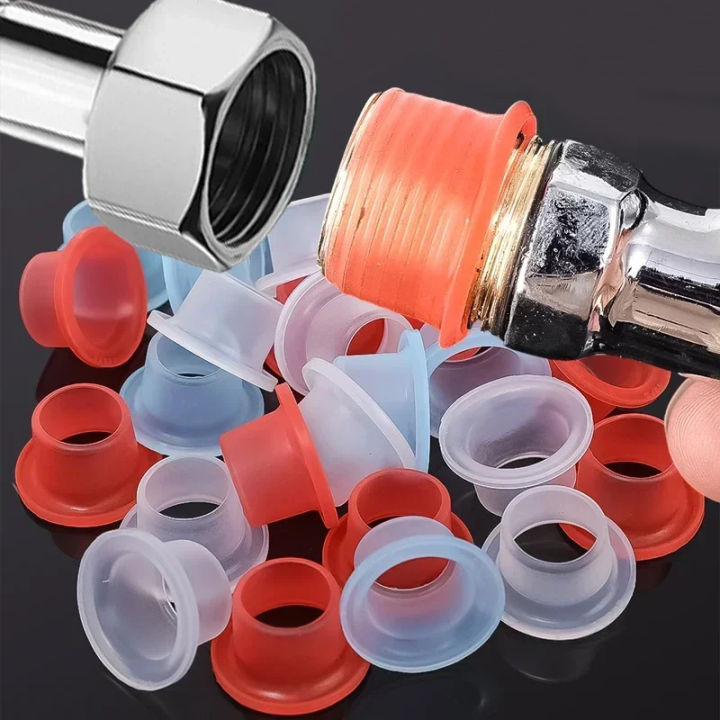 20Pcs Faucet Leak-Proof Sealing Gasket Washer Silicone Raw Belt ...