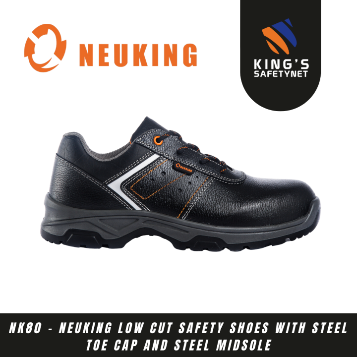 NK80 - NEUKING LOW CUT SAFETY SHOES with Steel Toe Cap and Steel ...