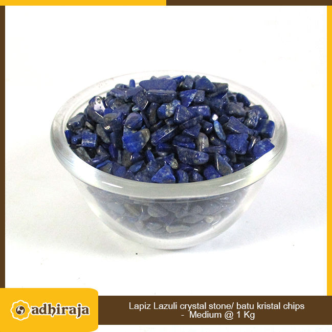 Lapiz Lazuli crystal stone/ batu kristal chips - Medium @ 1 Kg | Lazada Indonesia