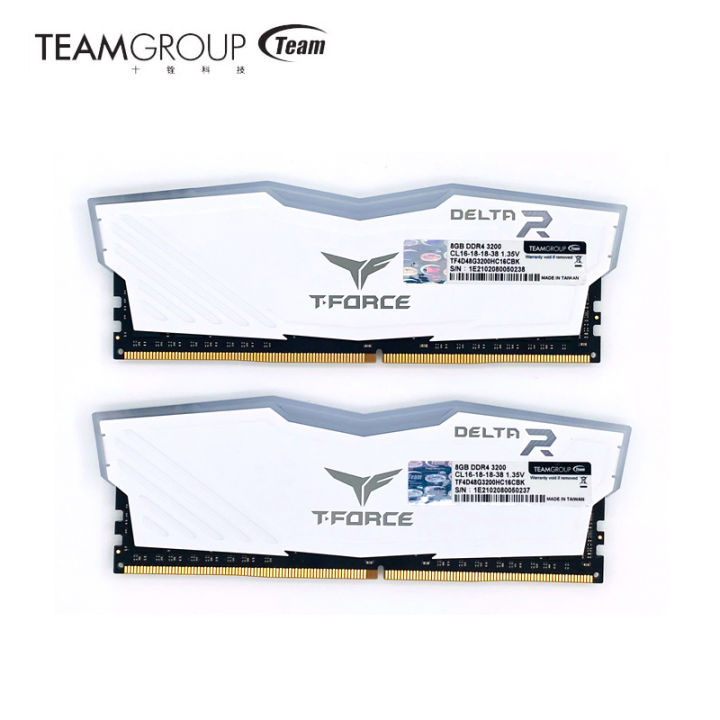 TEAMGROUP Delta RGB RAM DDR4 8GB 16GB 3000MHZ 3200MHZ 3600MHZ Desktop ...