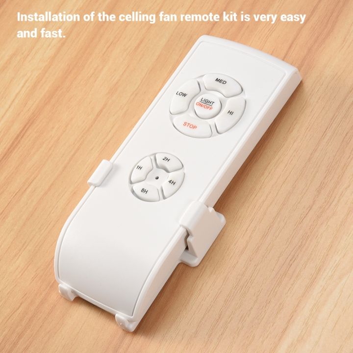 Ceiling Fan Remote Control Kit, Small Size Universal Ceiling Fans Light ...