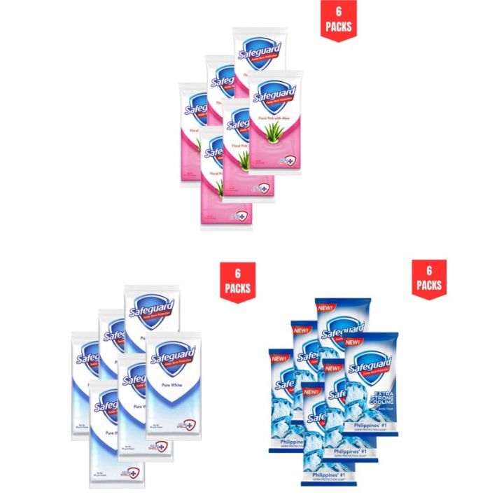 Safeguard Bar Soap 60g x6Packs | Lazada PH