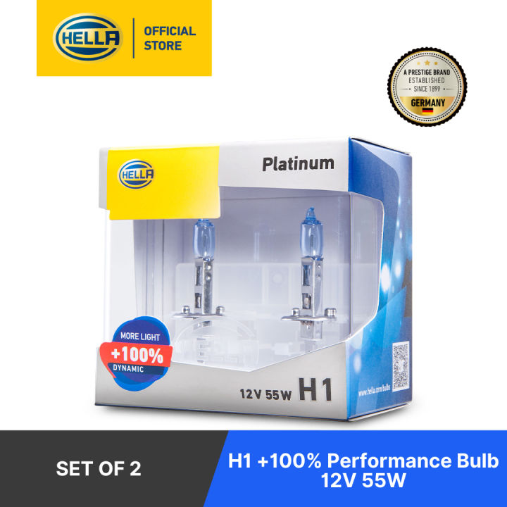 Hella Performance Bulb Range +100% Brightness (2 Bulbs) - 7 Fitting ...