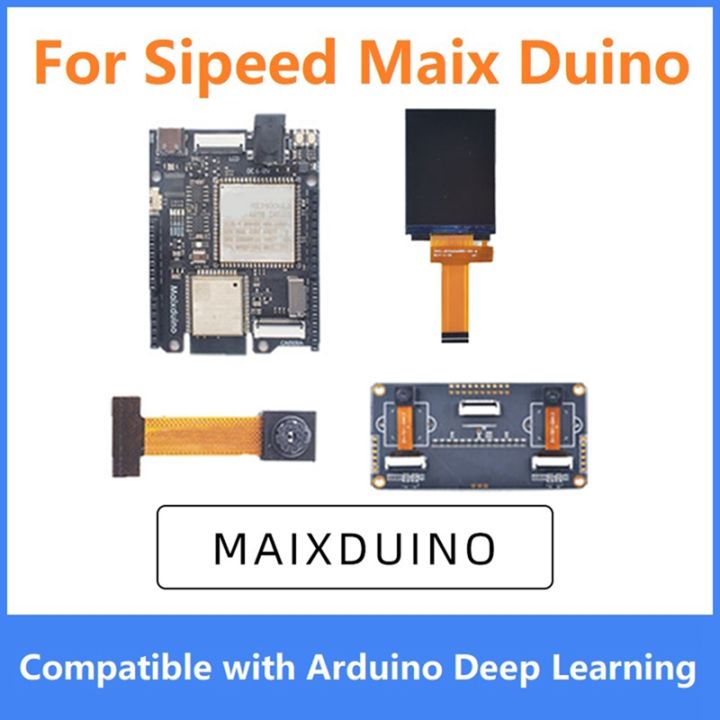 1 Set For Maix Duino Development Board K210 Risc V Ailot Esp32 Module Kit Assembly With Camera