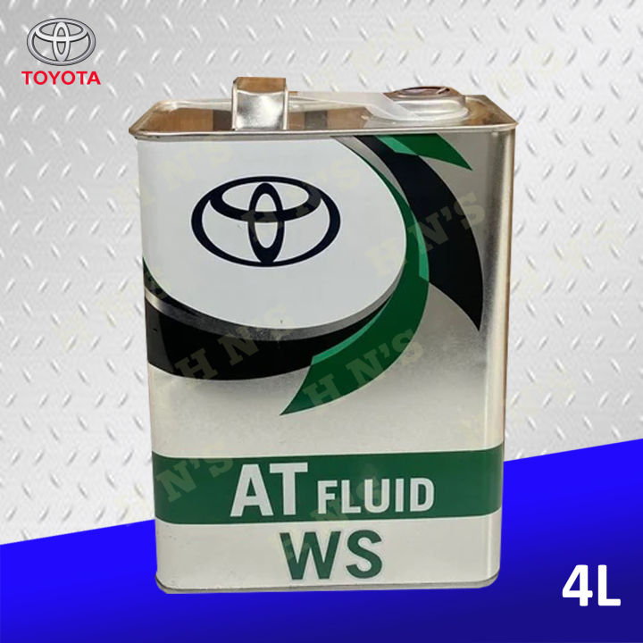 Toyota Genuine ATF WS Automatic Transmission Fluid 4L ( 4 Liters ...