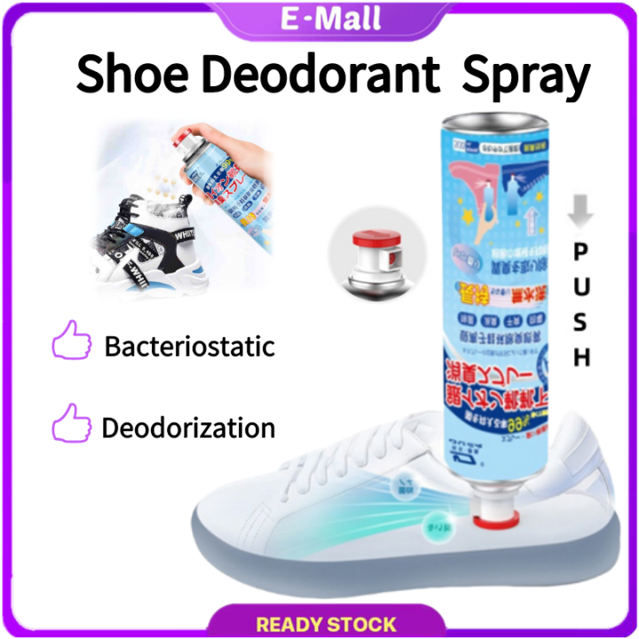 E-MALL 260ML Shoe Deodorant Antibacterial Spray All-round Deodorant ...