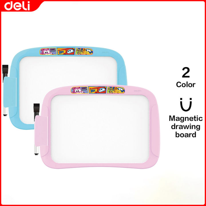 Deli Whiteboard With Marker Pen And Eraser Magnetic Drawing Board For ...