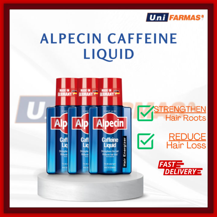 ALPECIN CAFFEINE LIQUID 200ML - Strengthen the hair roots & reduces ...