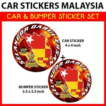 Team Selangor - Car Sticker & Bumper Sticker/Motor Sticker CSM | Lazada