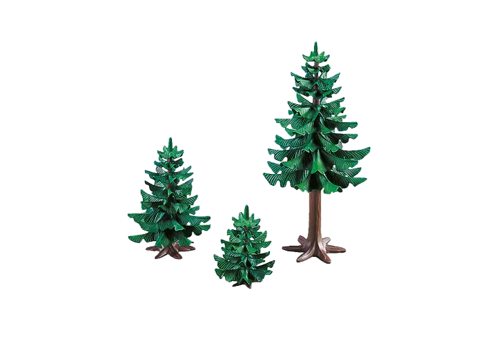 Playmobil 7725 Exclusive Pine trees เอ็กซ์คลูซีฟ ต้นสน(แพ็คเกจถุง ...