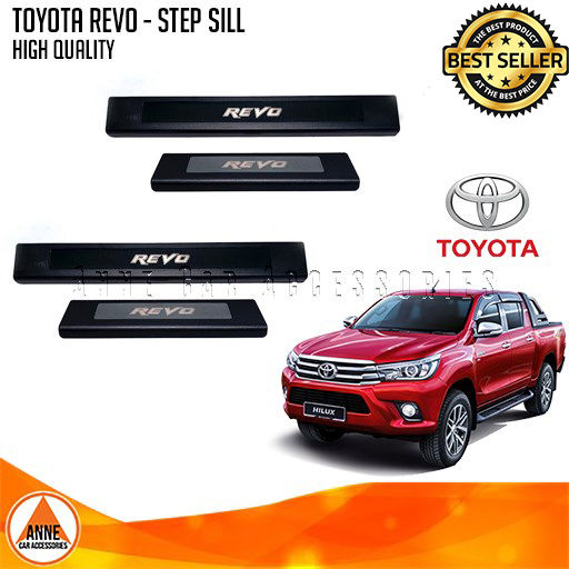 Side Stepsill for Toyota Hilux Revo 2016 2017 2018 2019 2020 2021 2022 ...