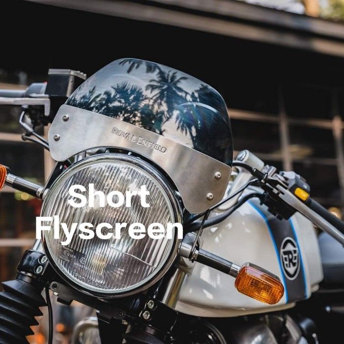 ROYAL ENFIELD INTERCEPTOR 650 - WINDSCREEN / FLYSCREEN-Apocalypse77 ...