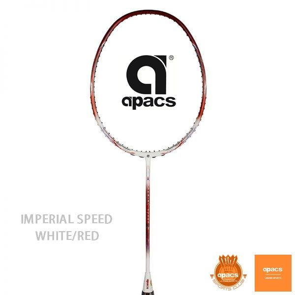 (FREE STRING & GRIP) NEW! APACS BADMINTON RACKET IMPERIAL SPEED | Lazada