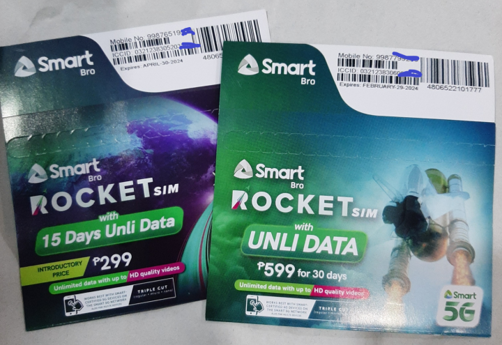 SMART Bro Rocket Sim Card UNLI data | Lazada PH