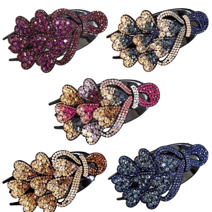 FFGV Fashion Design Simple Colorful Temperament Love Heart Lady Hair ...