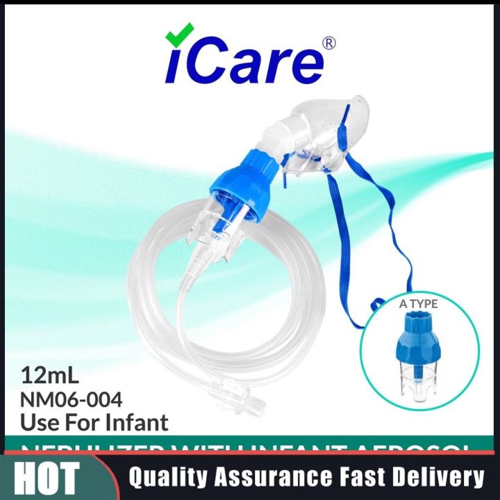 iCare®NM06-004 (12mL) Nebulizer Kit with Infant Aerosol Mask 2.1m ...
