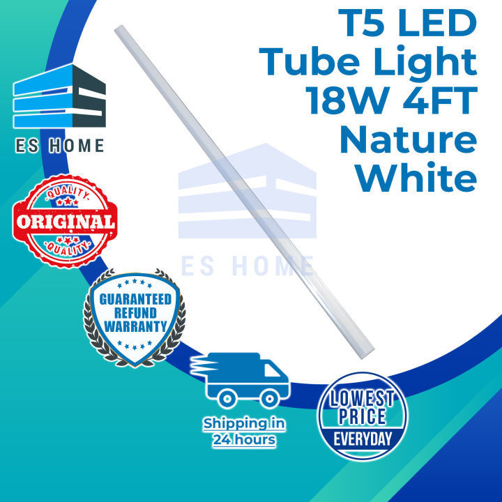 ES T5 LED Tube Light 18W 4FT Nature White for Indoor High Quality LED Fluorescent Light Indoor ...